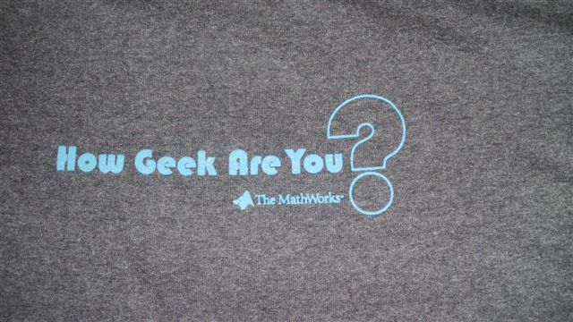 T-shirts | MATLAB pour les geeks